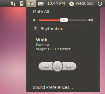 The Sound Indicator In Ubuntu Maverick Gets New Icons, More ~ Web Upd8: Ubuntu / Linux blog